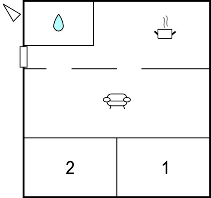 66 M² Maison De Vacances ∙ 2 Chambres ∙ 4 Personnes - Visby