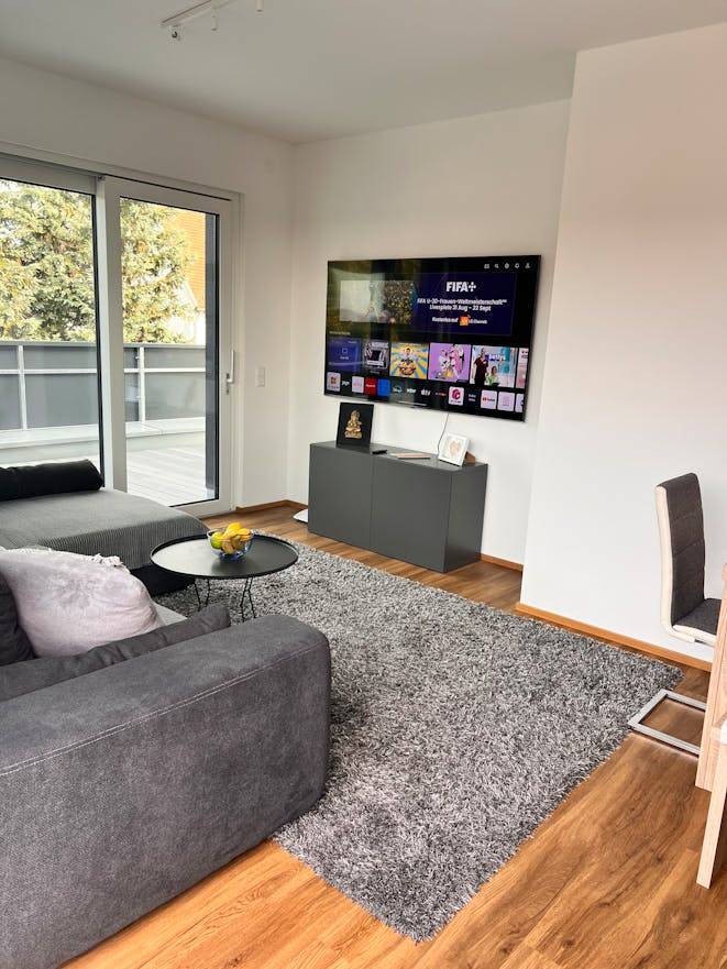 110 M² Ferienwohnung ∙ 1 Schlafzimmer ∙ 2 Gäste - Fürth