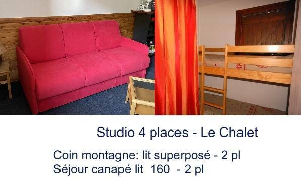 25 M² Studio ∙ 1 Chambre ∙ 4 Personnes - Laruns