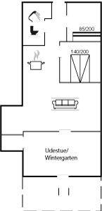 76 M² Ferienhaus ∙ 3 Schlafzimmer ∙ 6 Gäste - Henne Kirkeby